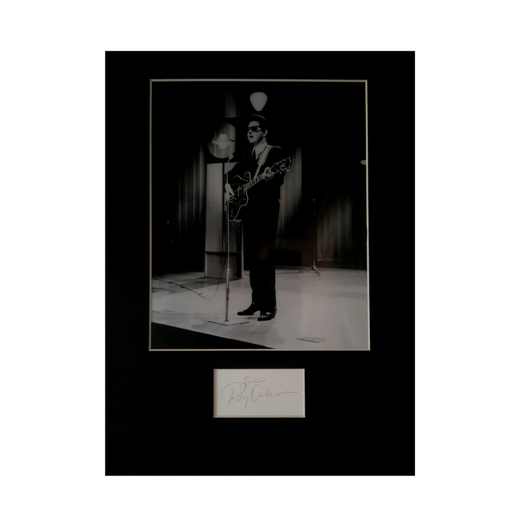 ROY ORBISON AUTOGRAPH Photo Display - Etsy