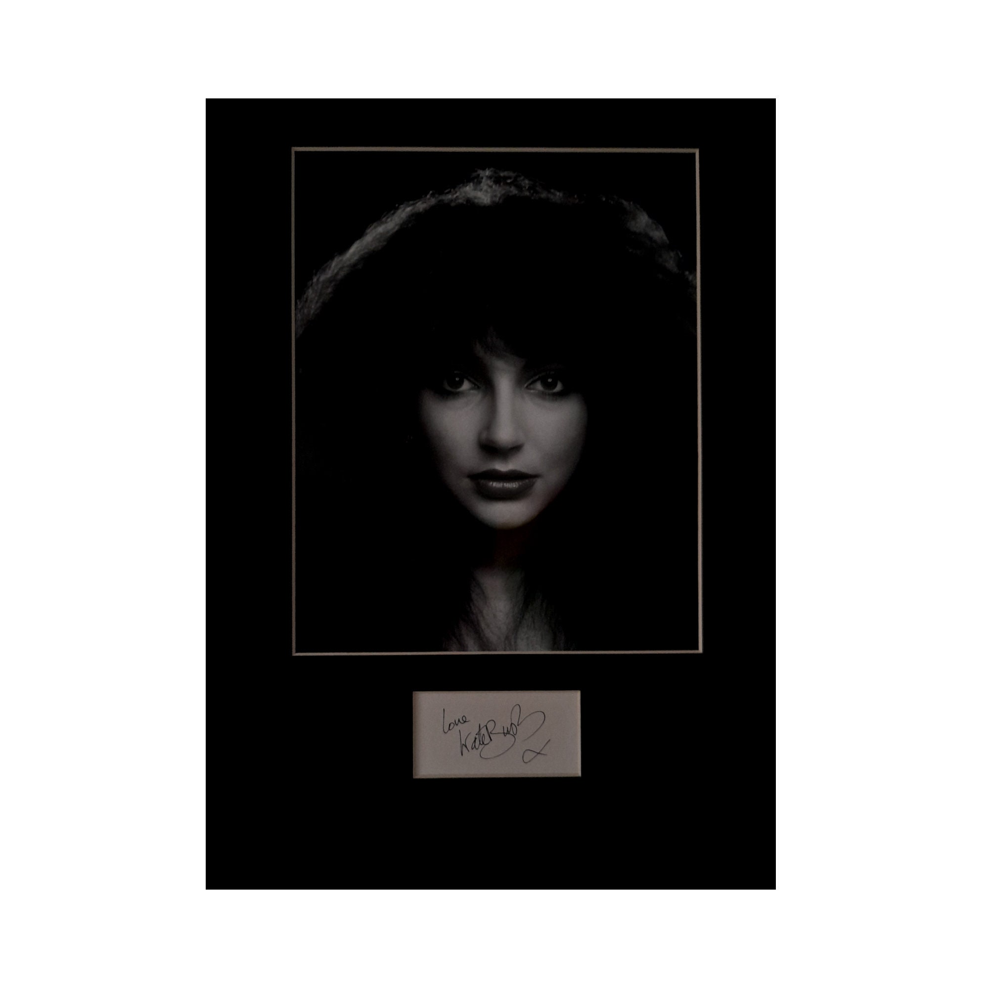 KATE BUSH AUTOGRAPH photo display | Etsy
