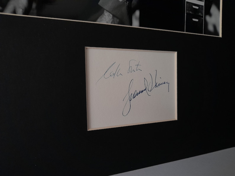 STAR TREK Kirk Spock AUTOGRAPH Photo Display William Shatner Leonard ...