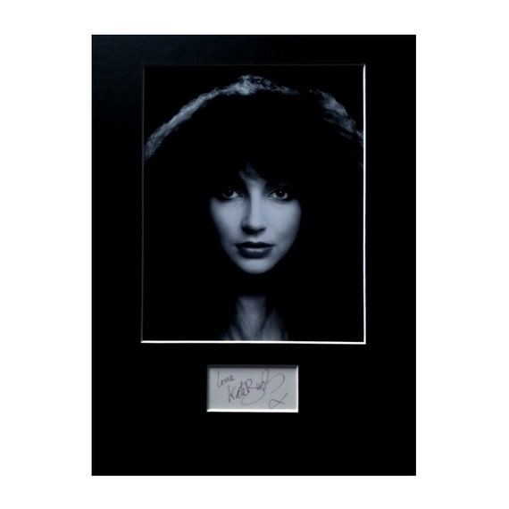 KATE BUSH AUTOGRAPH photo display | Etsy