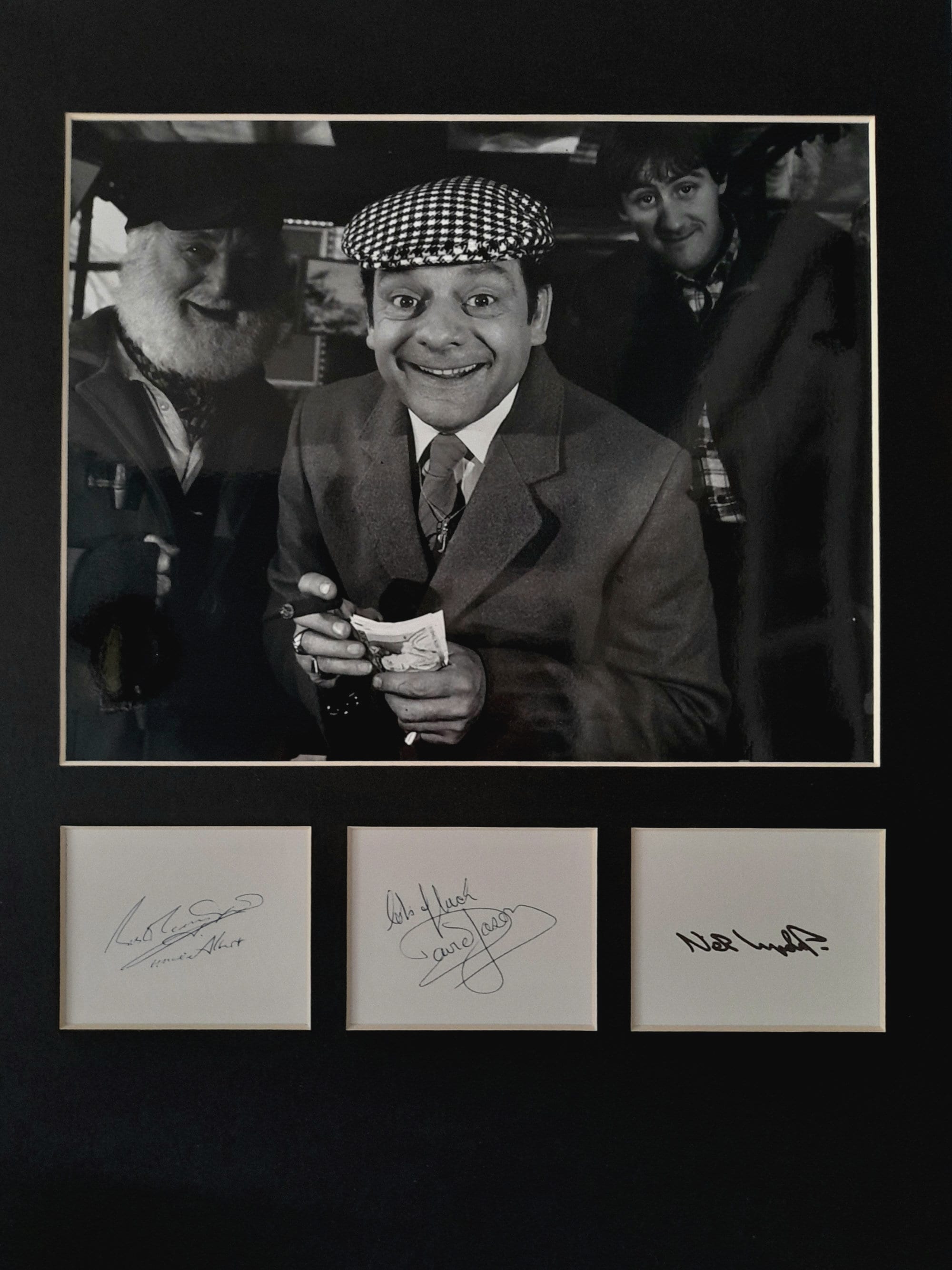Only Fools and Horses AUTOGRAPH Photo Display David Jason Nicholas ...