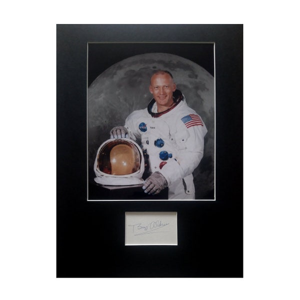 Buzz Aldrin Autograph - Etsy UK