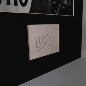 KEITH MOON AUTOGRAPH Photo Display the Who - Etsy