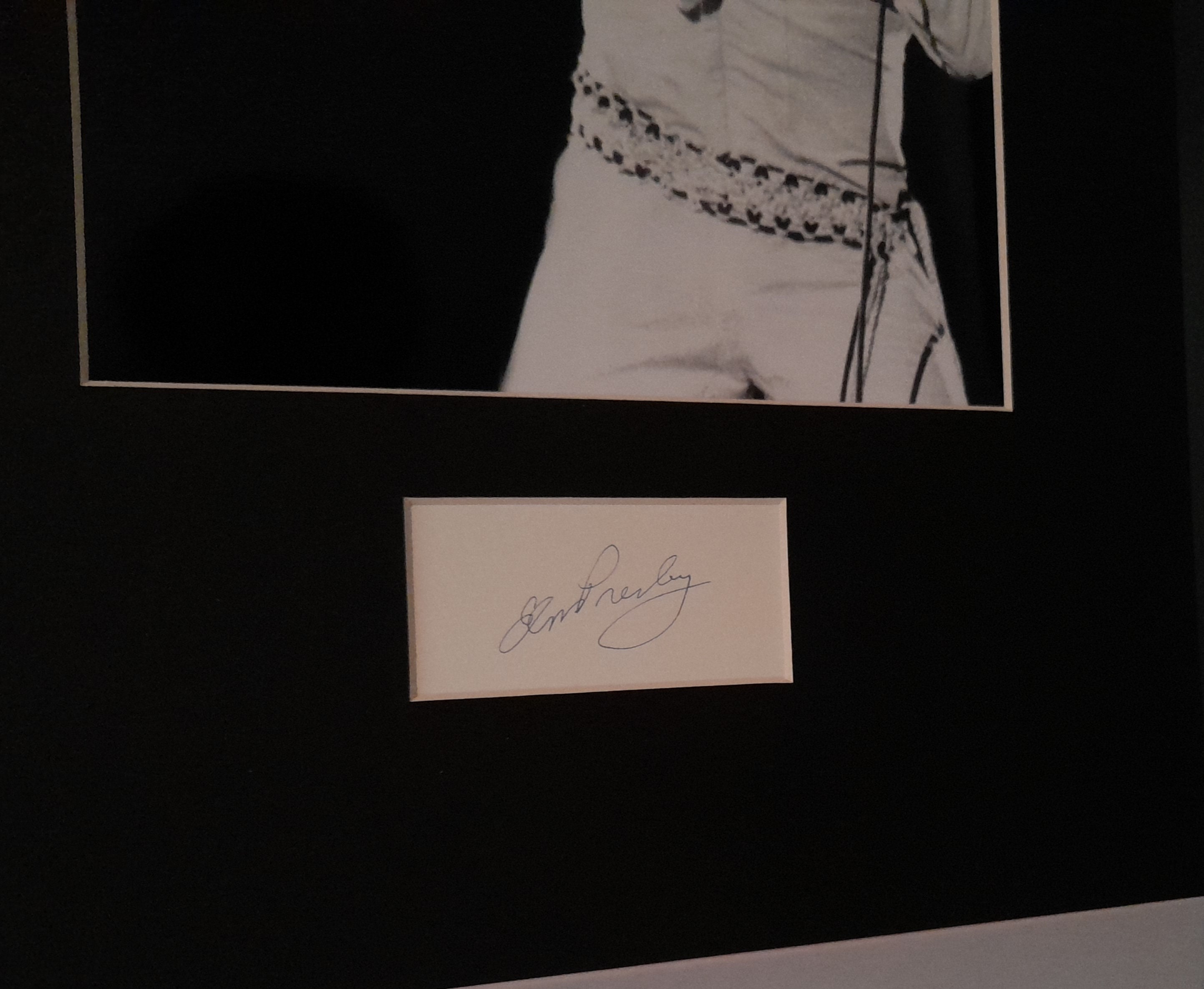 ELVIS PRESLEY AUTOGRAPH Photo Display - Etsy