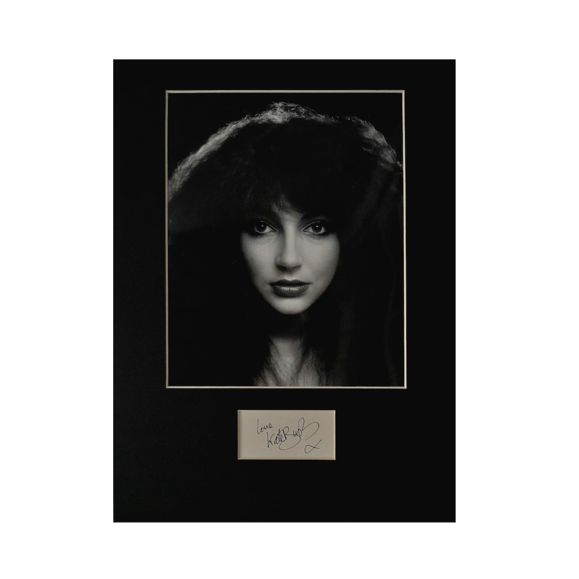 KATE BUSH AUTOGRAPH Photo Display - Etsy UK