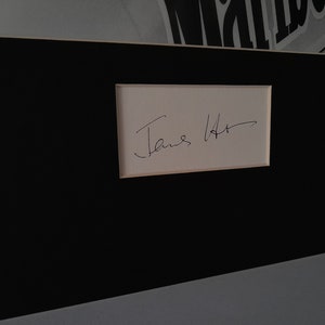 JAMES HUNT Signed AUTOGRAPH Photo Display F1 Formula One Racing Driver ...