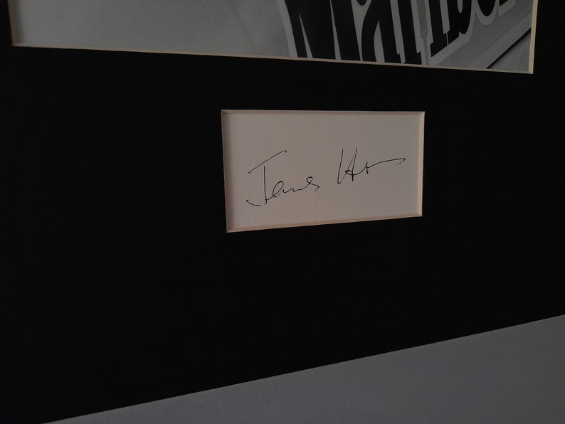 JAMES HUNT Signed AUTOGRAPH Photo Display F1 Formula One Racing Driver ...