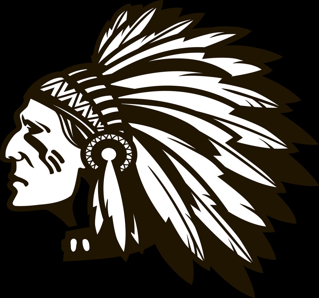 Indian Head Vector Art - Etsy