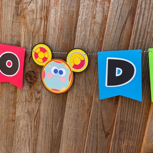 Mickey Mouse Clubhouse Oh Twodles Banner: 2nd Birthday Party Decor - Etsy