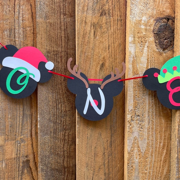 Mickey Mouse Christmas - Etsy