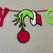 Merry Grinchmas Banner Grinch Banner Grinchmas Christmas - Etsy Canada
