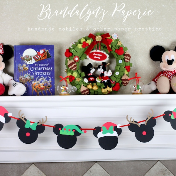 Mickey Reindeer - Etsy