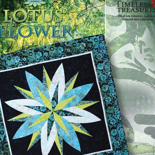 Lotus Flower Paper Piecing Pattern New for 2021 by Judy - Etsy
