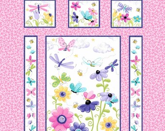 Butterfly Fabric Panel | Etsy