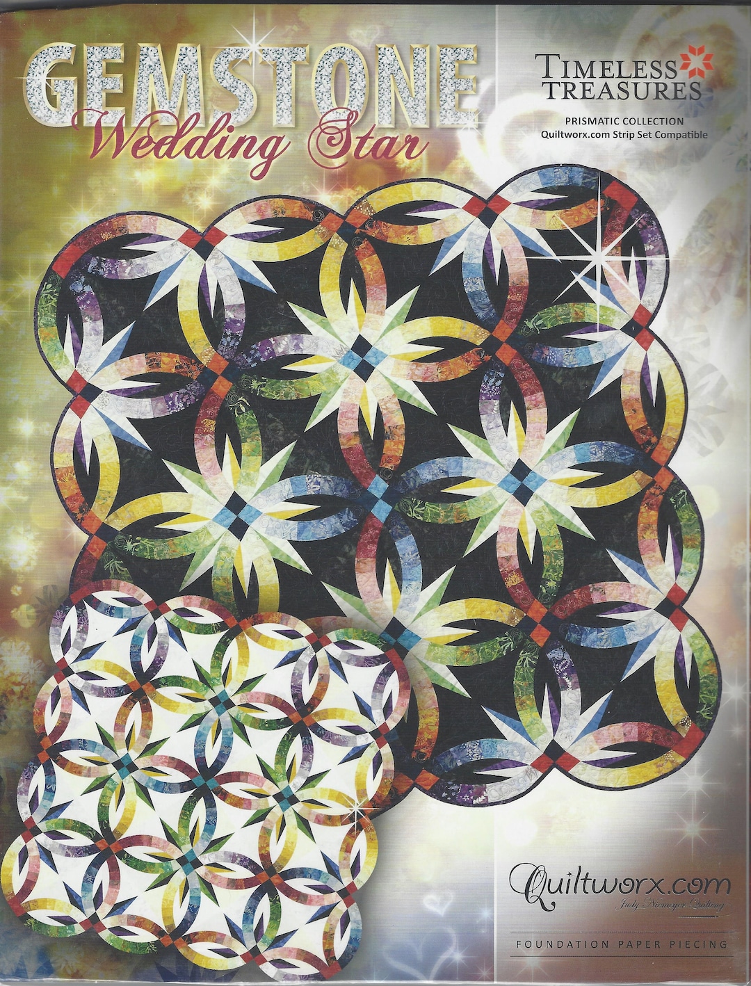 Gemstone Wedding Star Paper Pieced Pattern by Judy Niemeyer New for ...