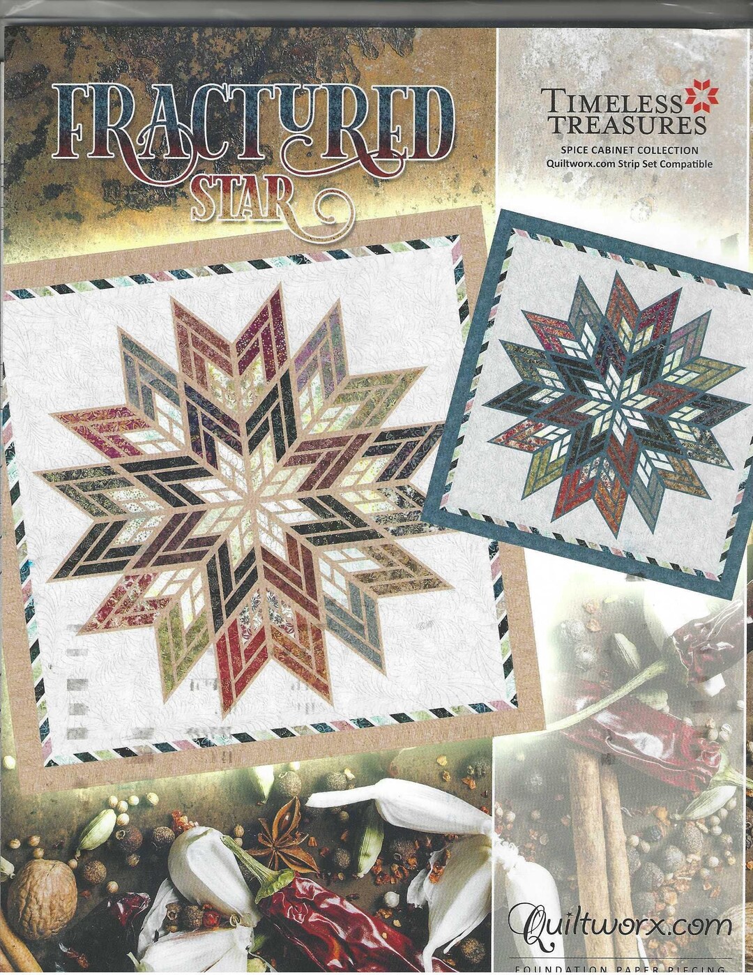 Fractured Star Foundation Paper Piecing Quilt Pattern by Judy Niemeyer ...