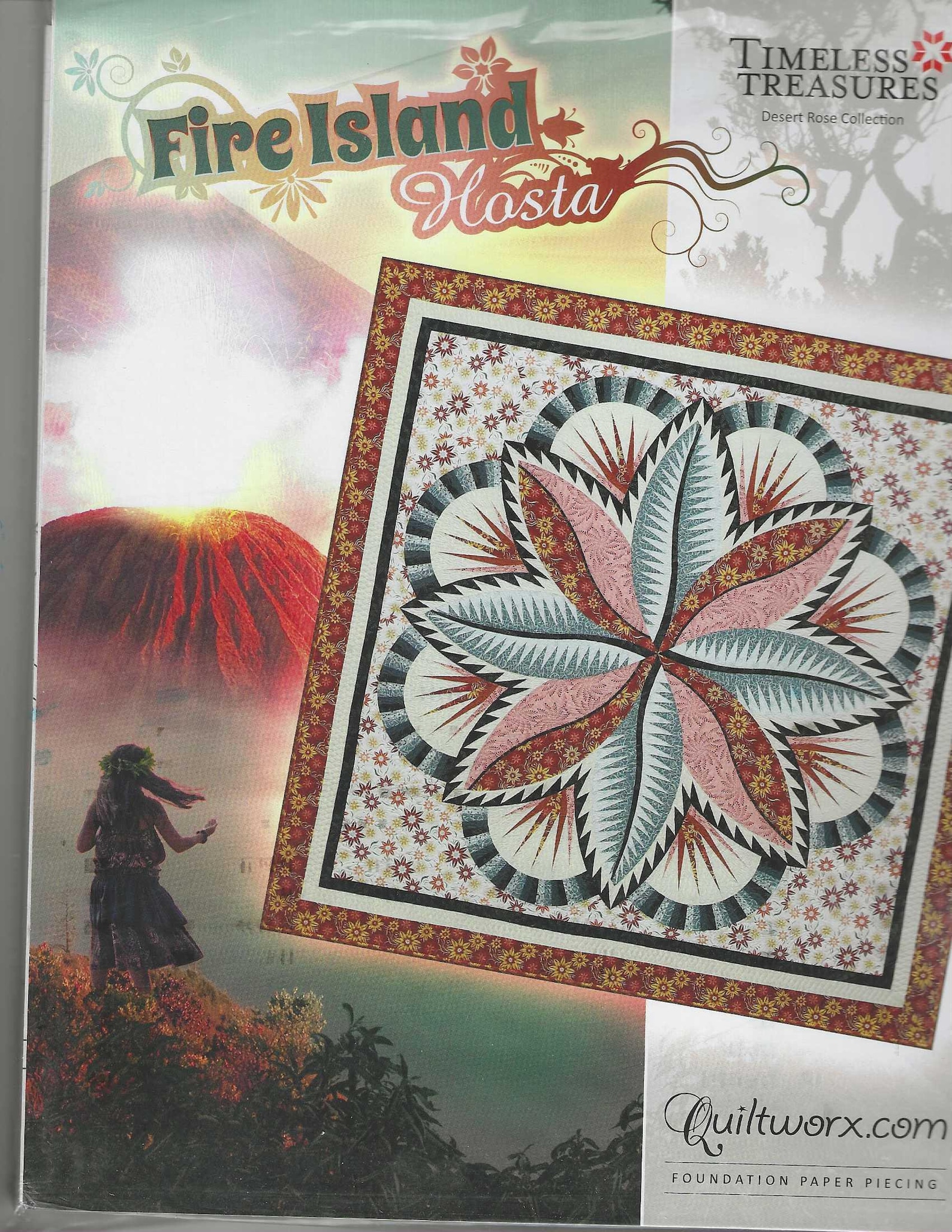 Fire Island Hosta Paper Pieced Quilt Pattern by Judy Niemeyer | Etsy