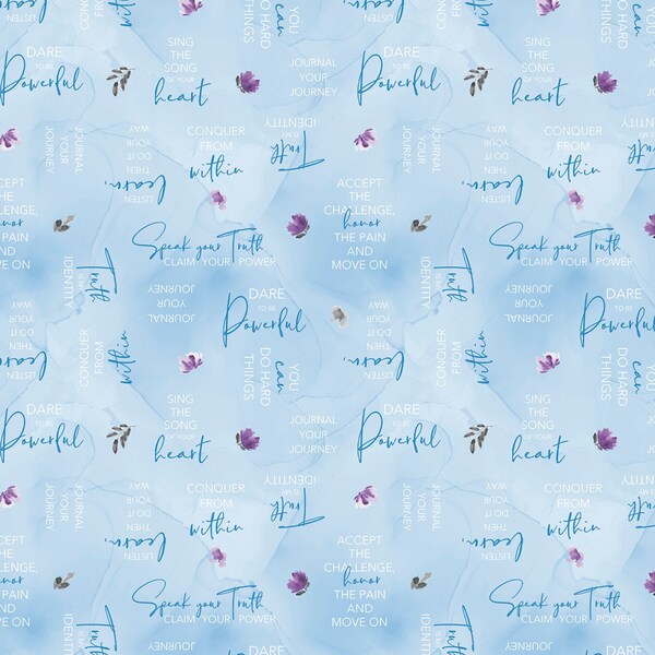 Fabric With Words - Etsy