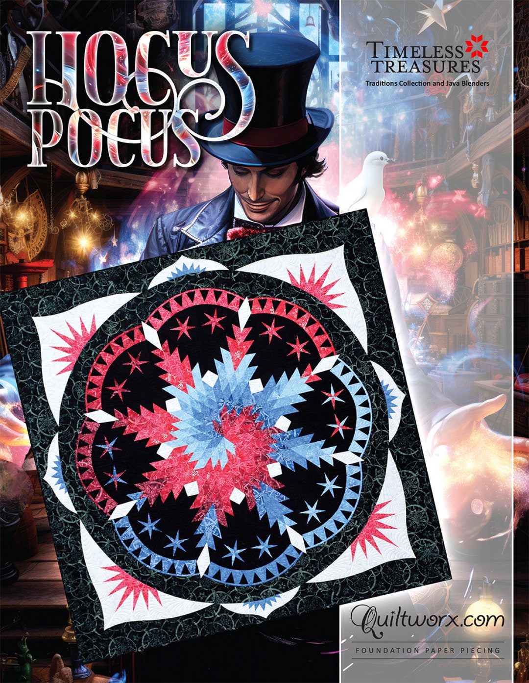 Hocus Pocus Paper Piecing Pattern by Brad and Judy Niemeyer New for ...