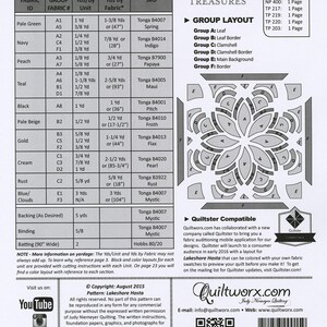 Lakeshore Hosta Paper Piecing Pattern by Judy Niemeyer - Etsy