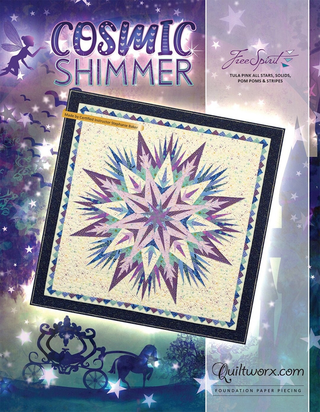 Cosmic Shimmer Paper Pieced Quilting Pattern by Judy Niemeyer - Etsy