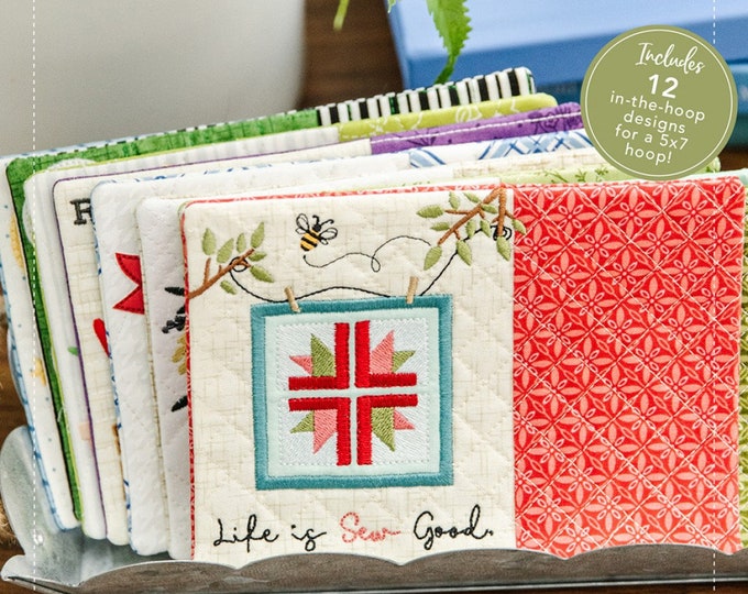 Kimberbell's Mug Rugs Volume 5 Machine Embroidery CD - Etsy