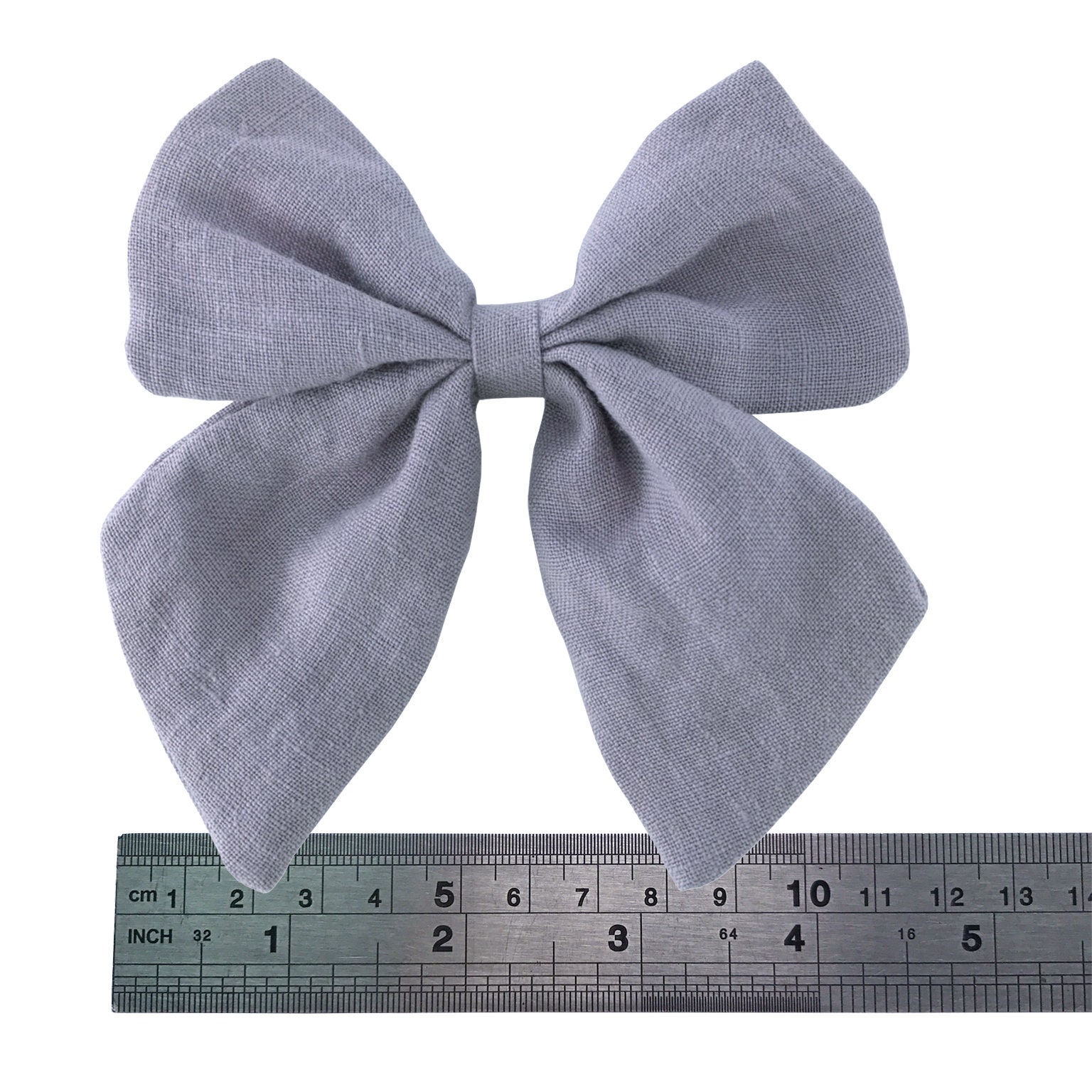 Linen Hair Bow Alligator Clips for Baby Girls Hair Barrettes - Etsy