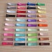 40-200 Pcs,lined Clips 1.75'' Single Aligator Clips Partially Ribbon ...
