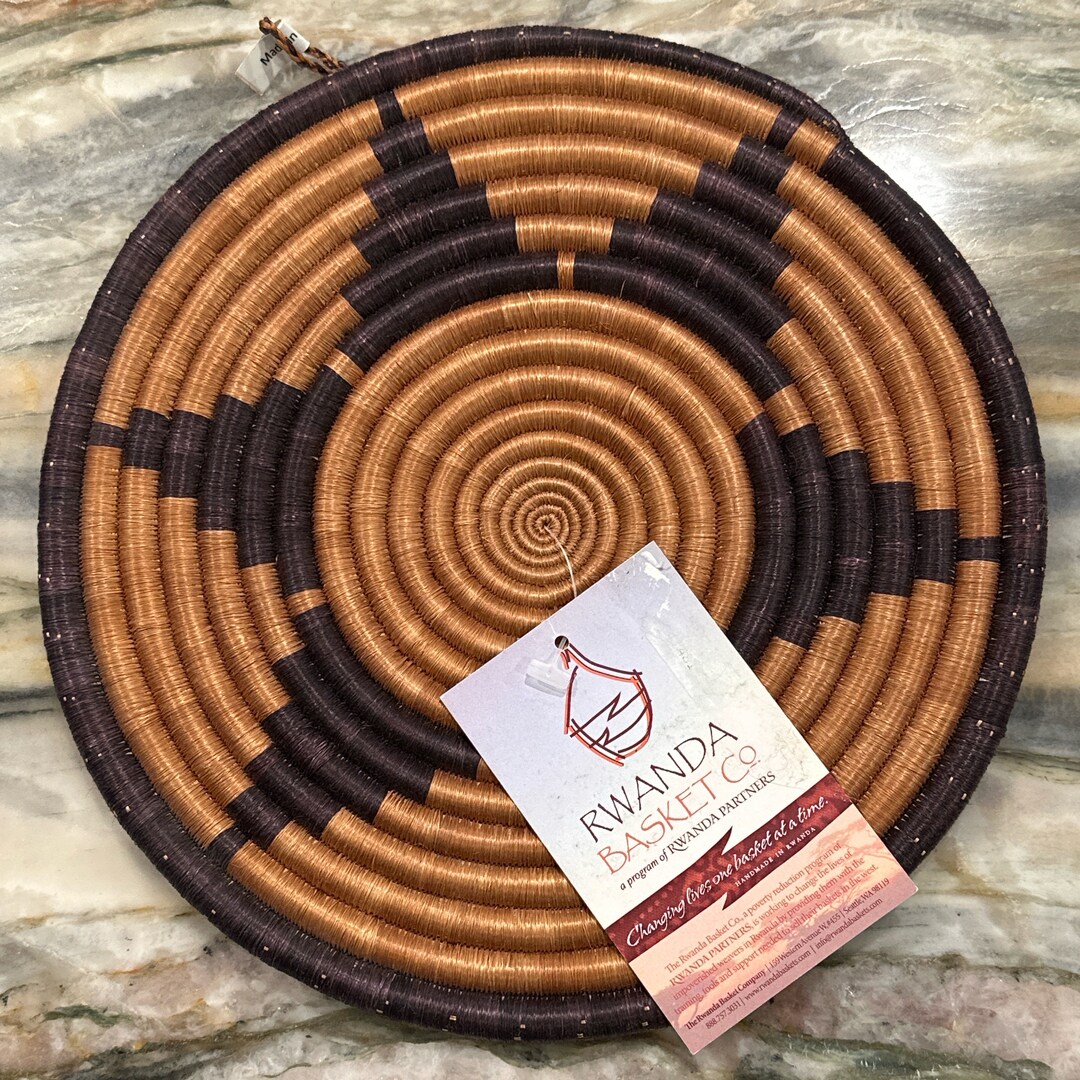 Rwanda Basket Co. Flat Star Basket - Etsy