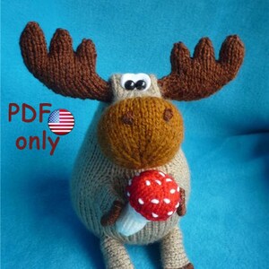 Knitting Pattern Moose Amigurumi Animal | Etsy UK