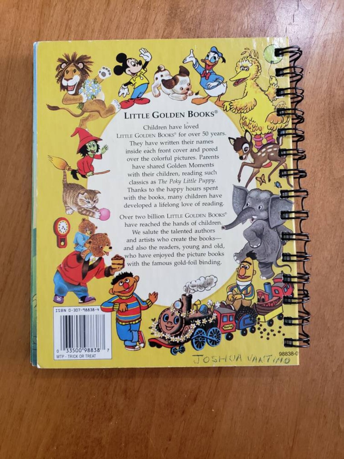 Upcycled Little Golden Book Journal/notebook Pooh Trick or Treat - Etsy
