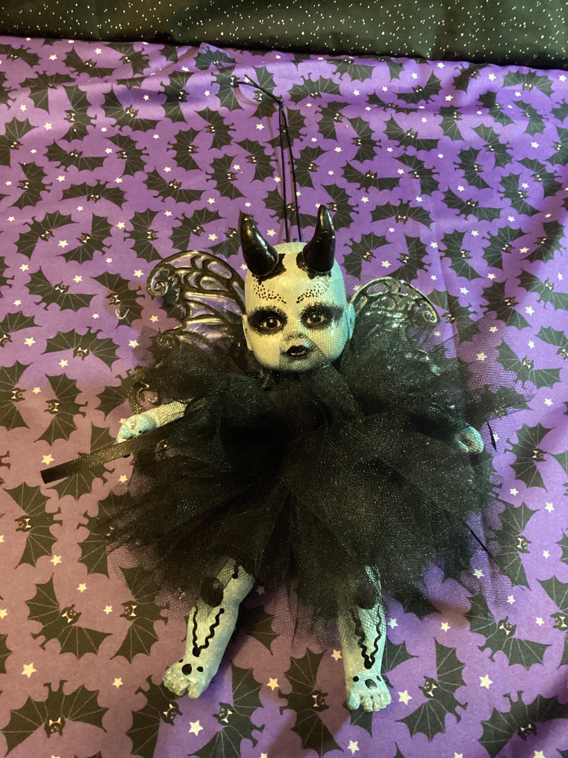 Meet Damien Blue Devil Pixie Doll W/ Wings Doll Rebirth - Etsy