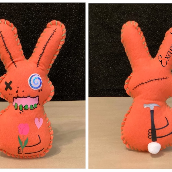 Zombie Bunny - Etsy