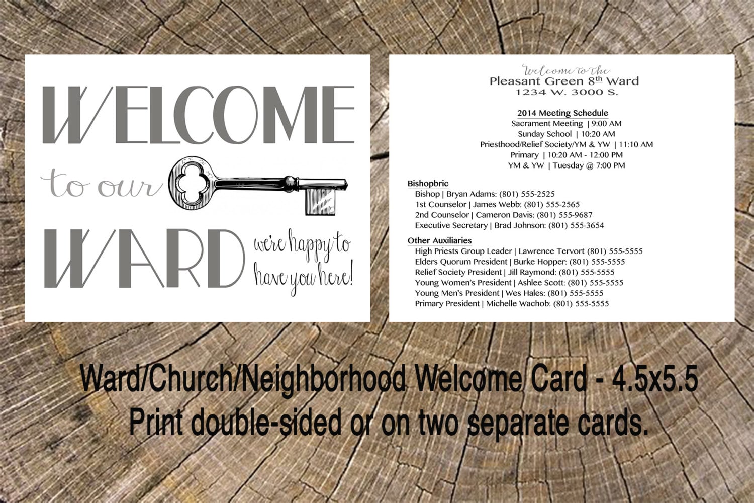 Welcome To Church Greetings