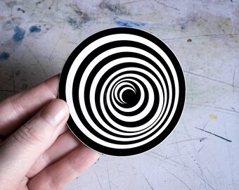 Optical Illusion Temporary Fake Tattoo Sticker set of 2 - Etsy