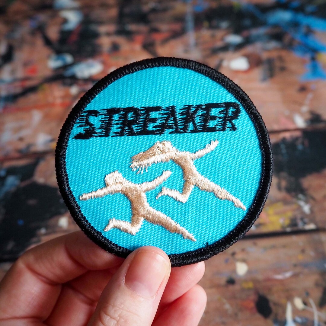 Vintage 1980s Streaker Motorcycle Patch | Curated by Rad Patch Co - Etsy