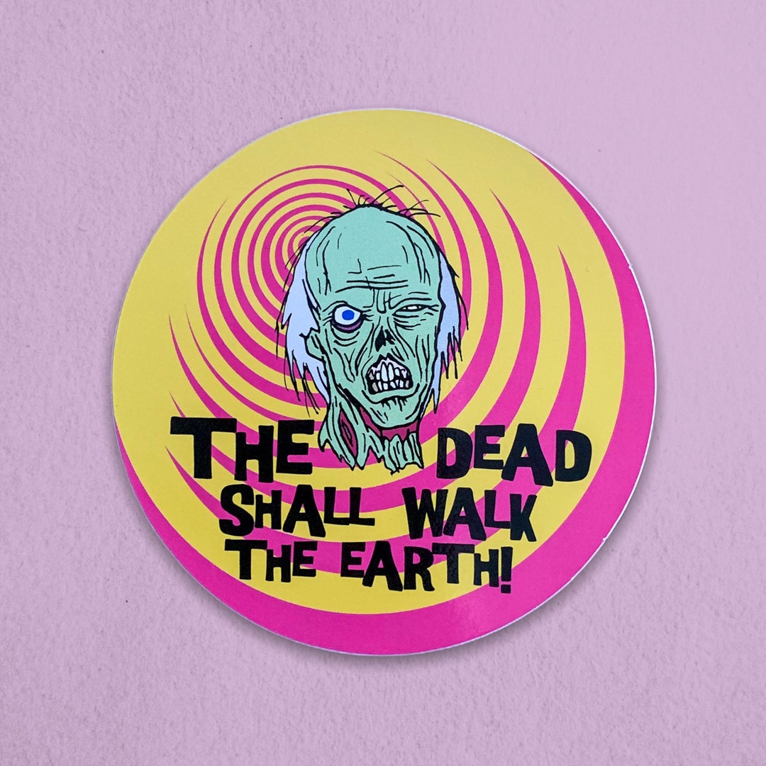 Zombie Y2K Vinyl Sticker | Curated by Rad Patch Co - Etsy