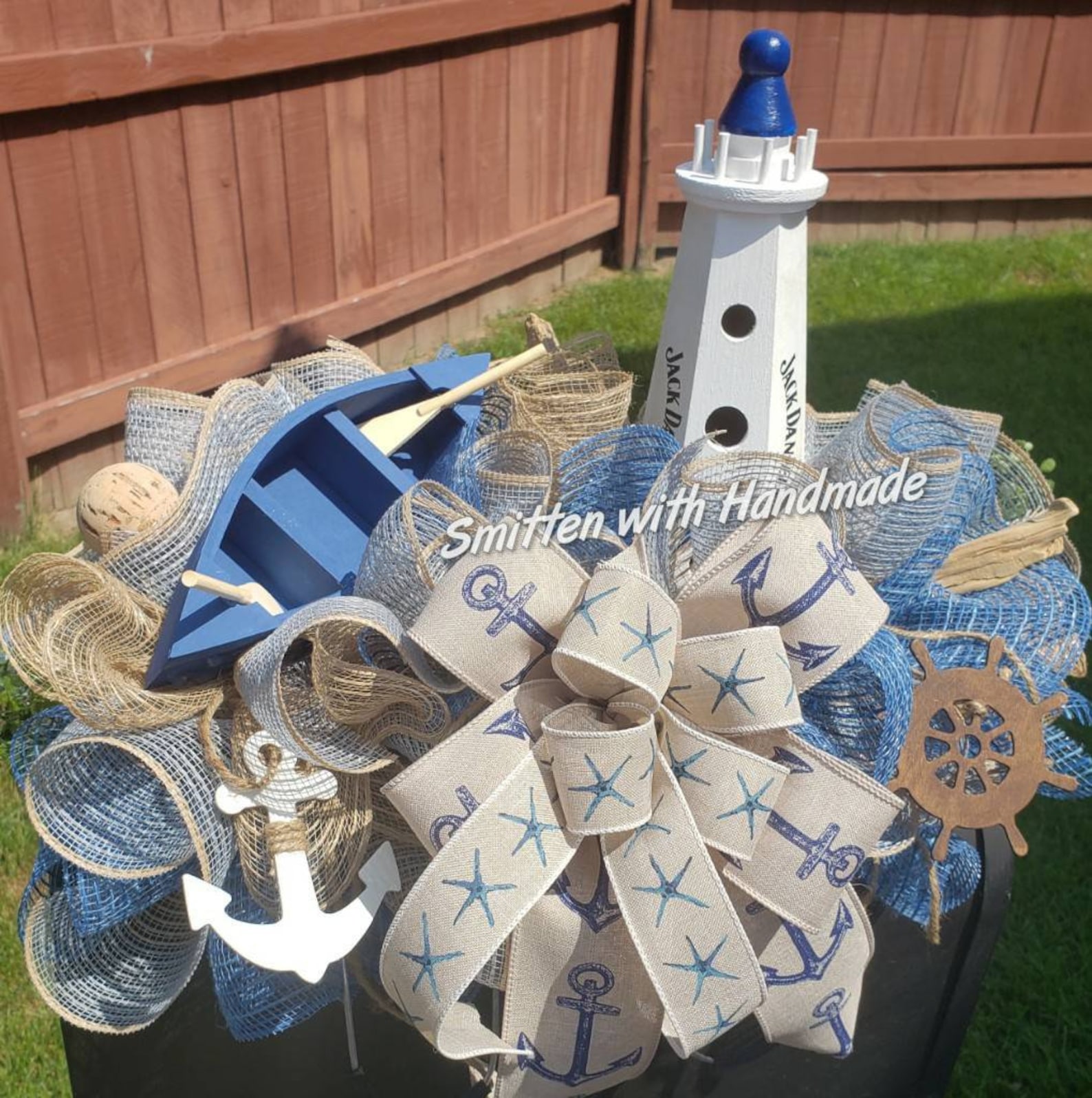 Nautical Cemetery Saddle, Beach Headstone Saddle, Boating Grave Saddle ...