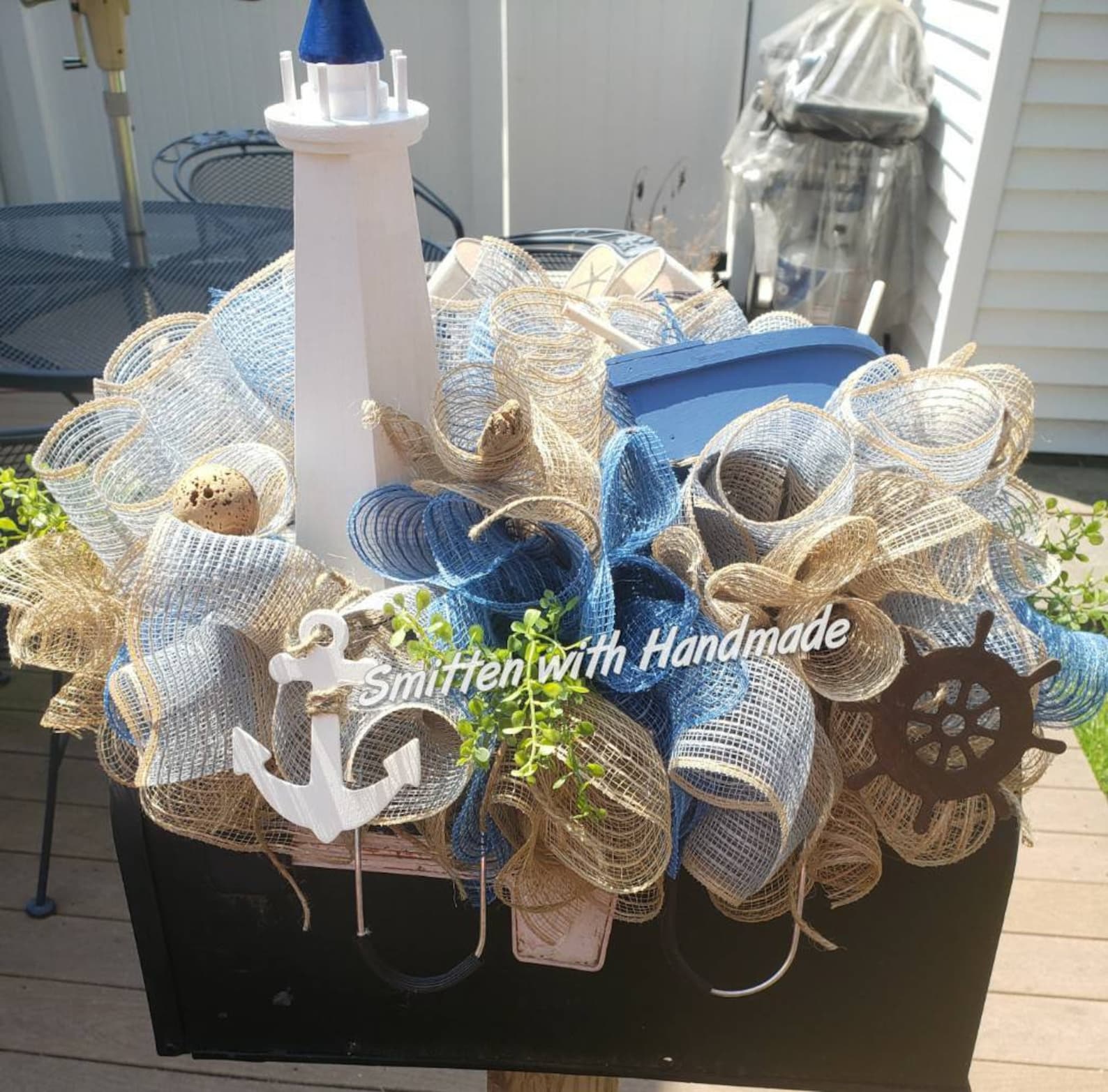 Nautical Cemetery Saddle, Beach Headstone Saddle, Boating Grave Saddle ...