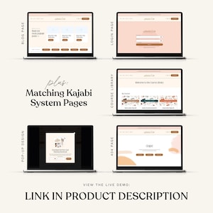 Kajabi Website Template for Coaches and Online Course Creators | ATHENA ...