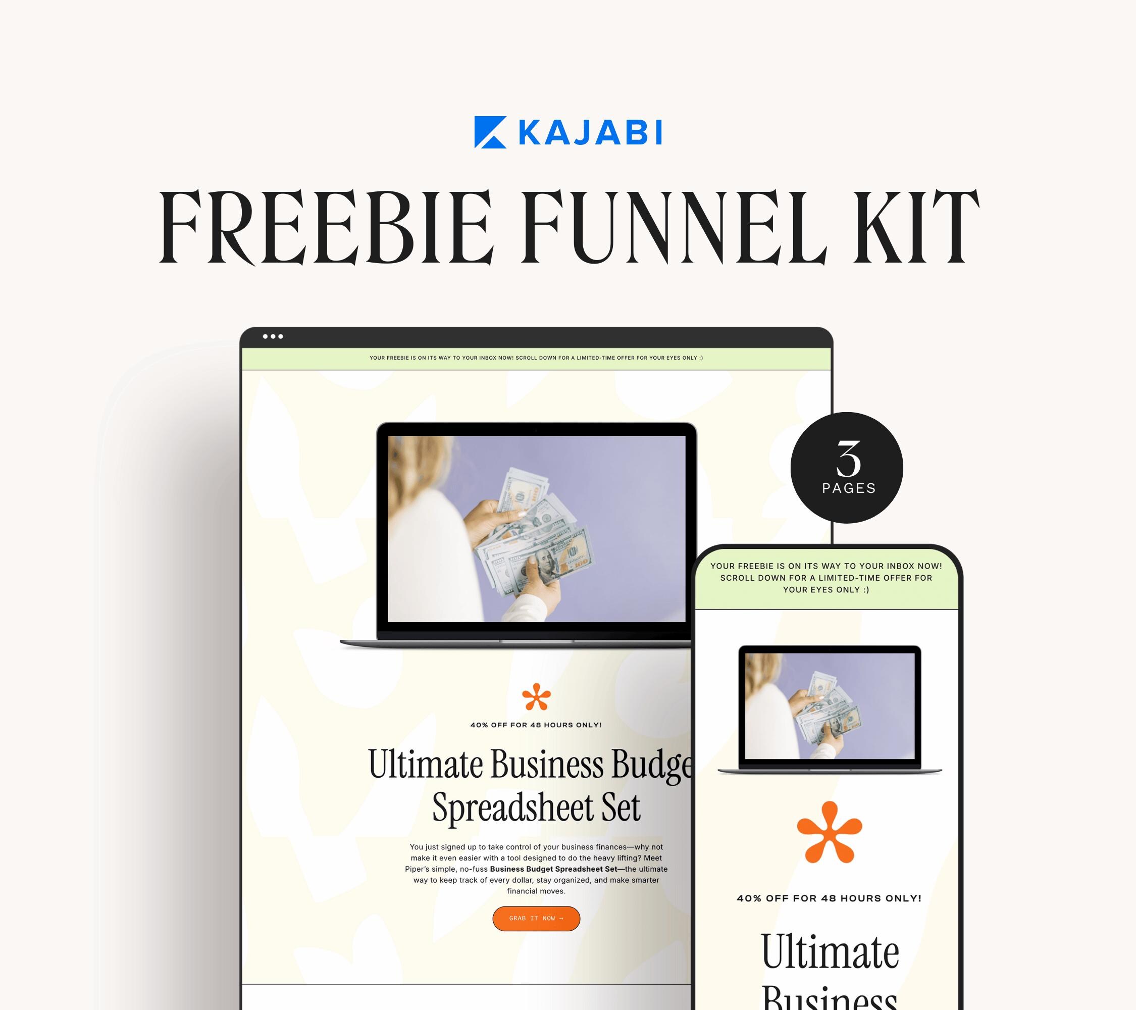 Kajabi Ultimate Template Bundle for Coaches and Online Course Creators | PIPER COLLECTION - Etsy