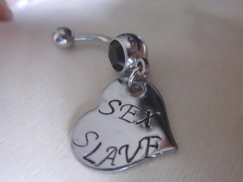 Sex Slave Mature Content Belly Button Rings Bellyring Etsy