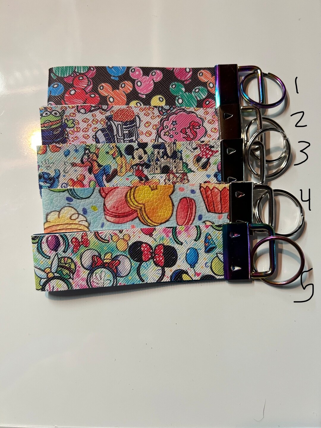 Most Magical Place on Earth Inspired Faux Leather Key Fobs - Etsy