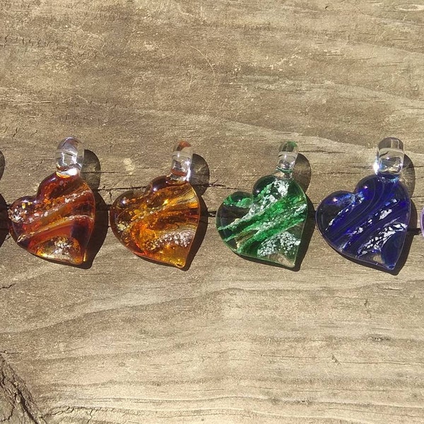 Ash Heart Glass - Etsy