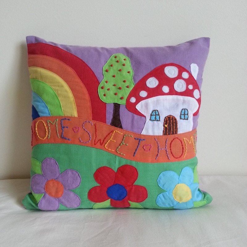 Applique Cushions - Etsy UK