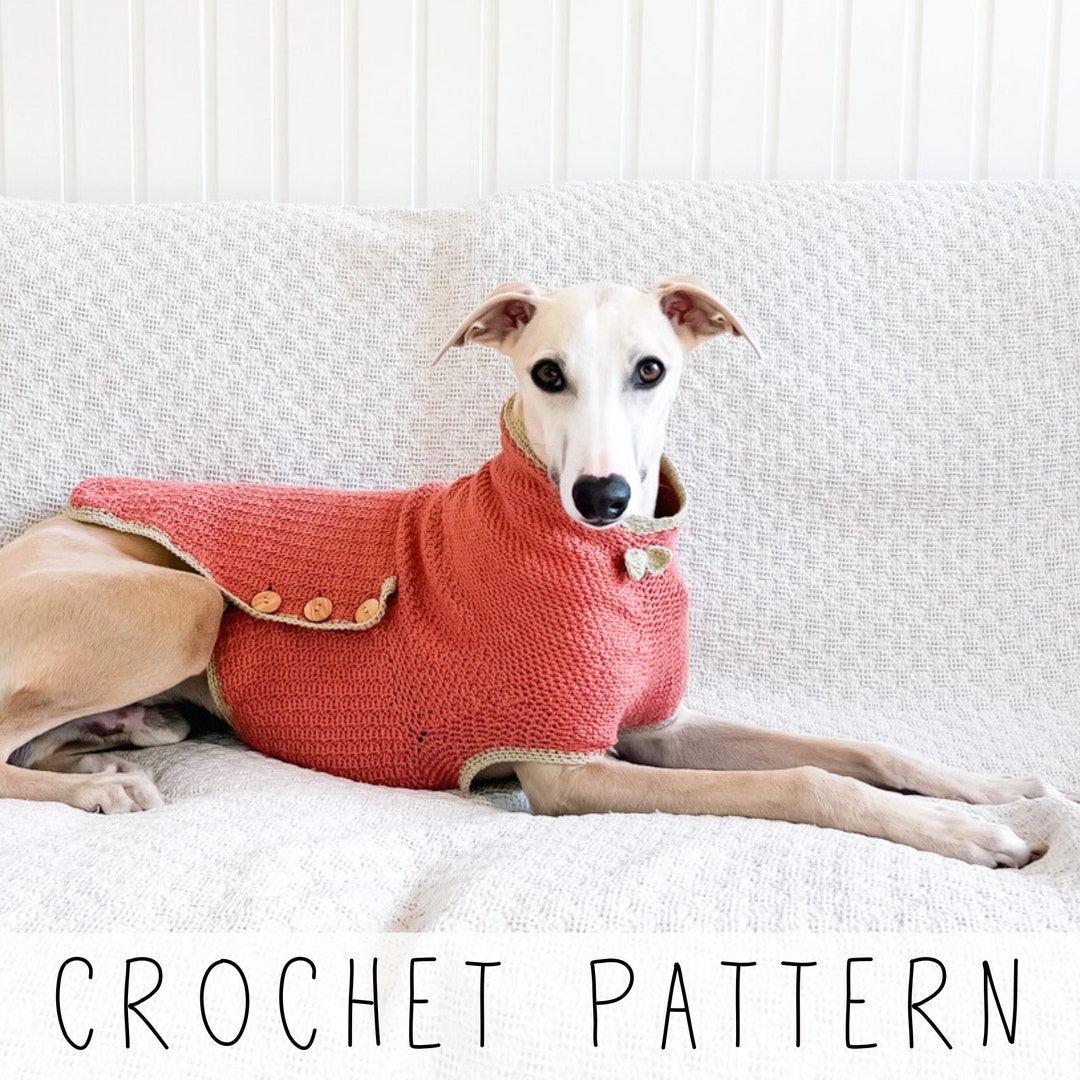 Dog Sweater CROCHET PATTERN Light Dog Jacket Crochet Pattern With ...