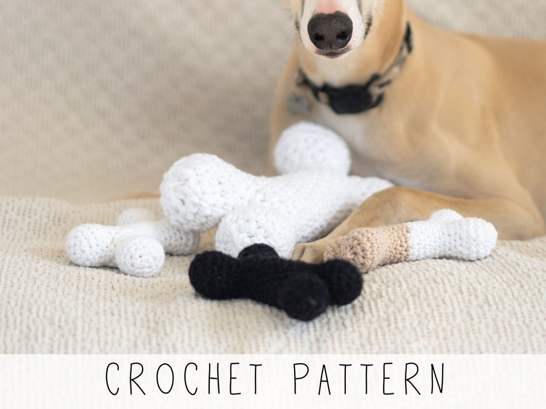 CROCHET Dog Bone Amigurumi PATTERN Bone Toy Dog Crochet Pattern Crochet ...