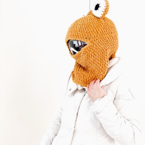 Ski Helmet Cover CROCHET PATTERN, Frog Helmet Balaclava (toddler, Kids ...
