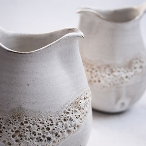 Moon Collection Large Water Jug Pitcher Vase, Handmade Wheel Thrown ...