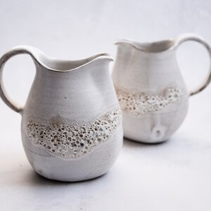 Moon Collection Large Water Jug Pitcher Vase, Handmade Wheel Thrown ...